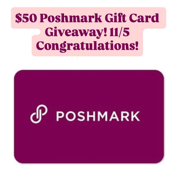 Tops 5 Poshmark Gift Card Giveaway 115 Congrats Poshmark